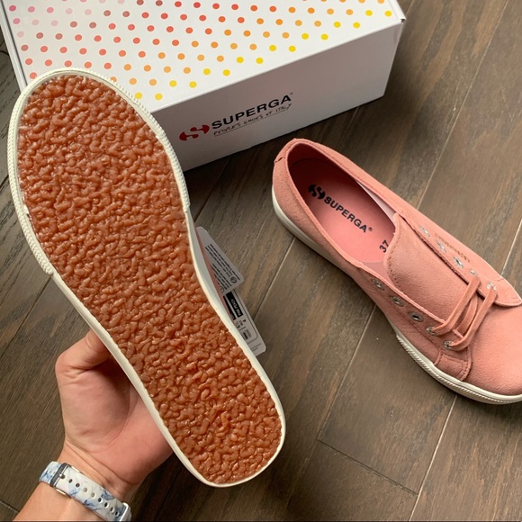 Superga | Shoes | Superga Suede Platform Sneaker In Pink | Poshmark